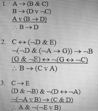 Solved Symbolic Logic : Use the proof system of L to prove | Chegg.com