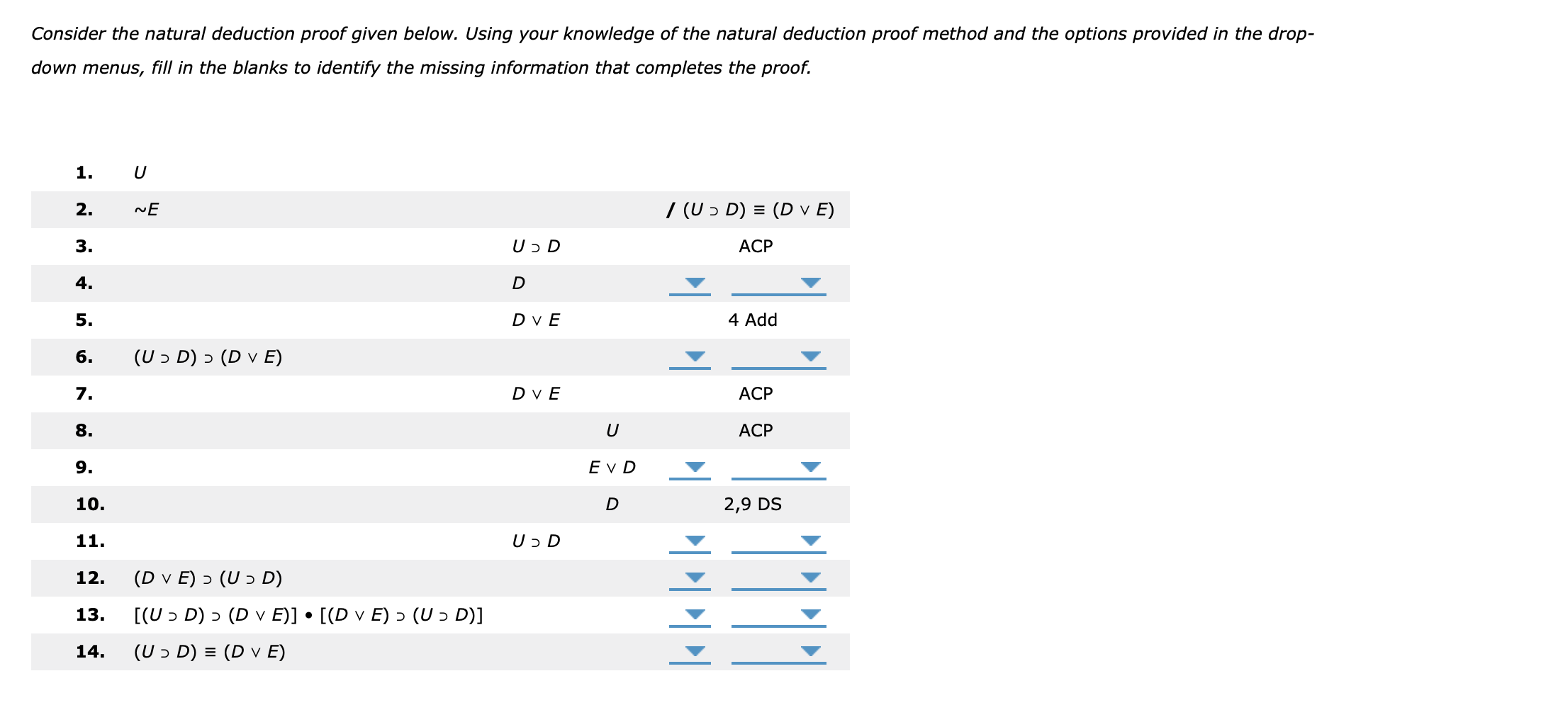 Solved 5 Full Proof 1 Use Conditional Proof And The 18 