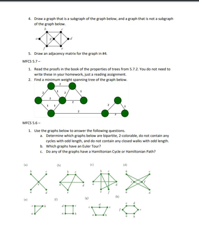 Solved math 270A discrete maths, kind of very hard questions | Chegg.com