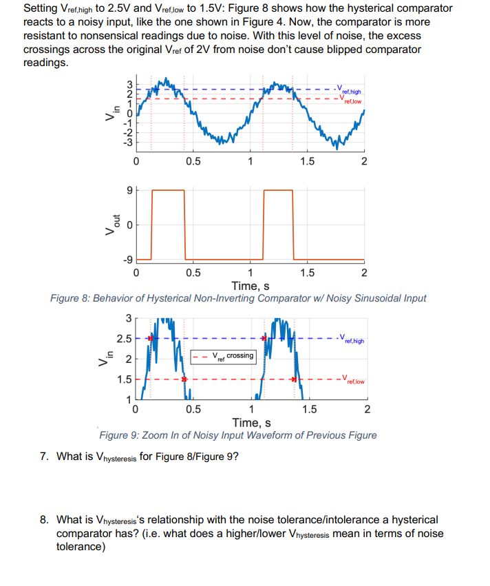 Hysteresis For this use case, we can implement a | Chegg.com