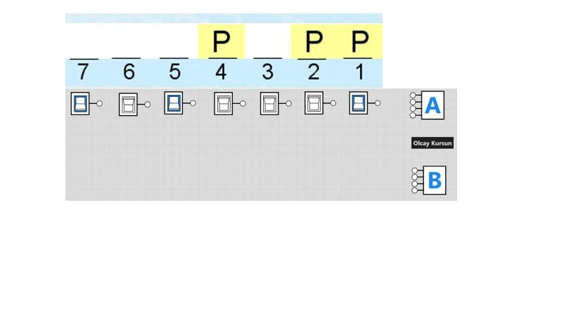 Solved Use logicly to complete the following. Hamming code | Chegg.com