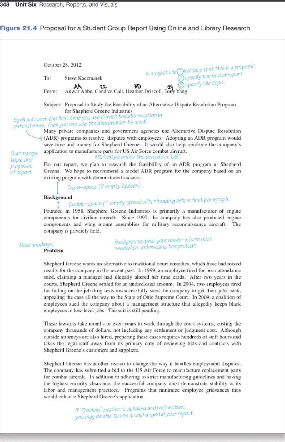 Solved Write a proposal for researching how to improve your | Chegg.com