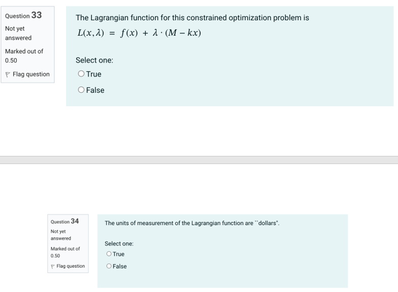 Solved Question 34 The units of measurement of the | Chegg.com