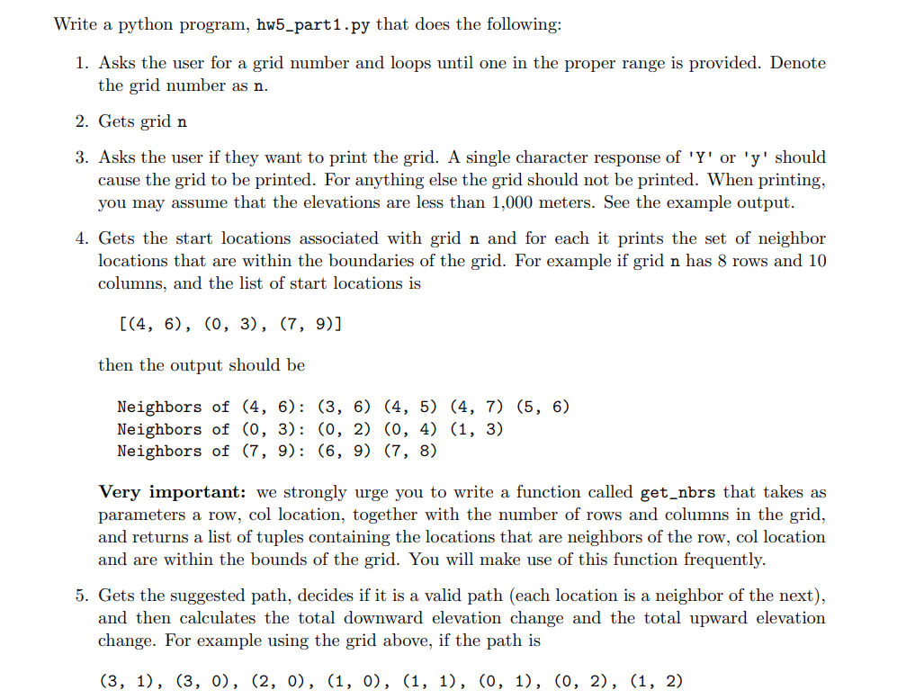 Getting Started Please download hw5_files.zip and | Chegg.com