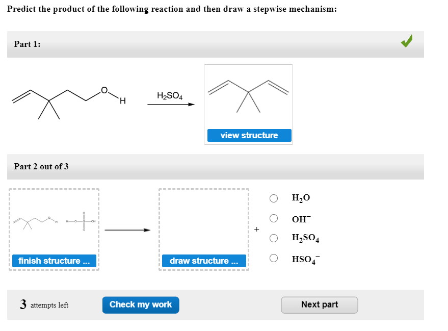 Solved Predict the product of the following reaction and | Chegg.com