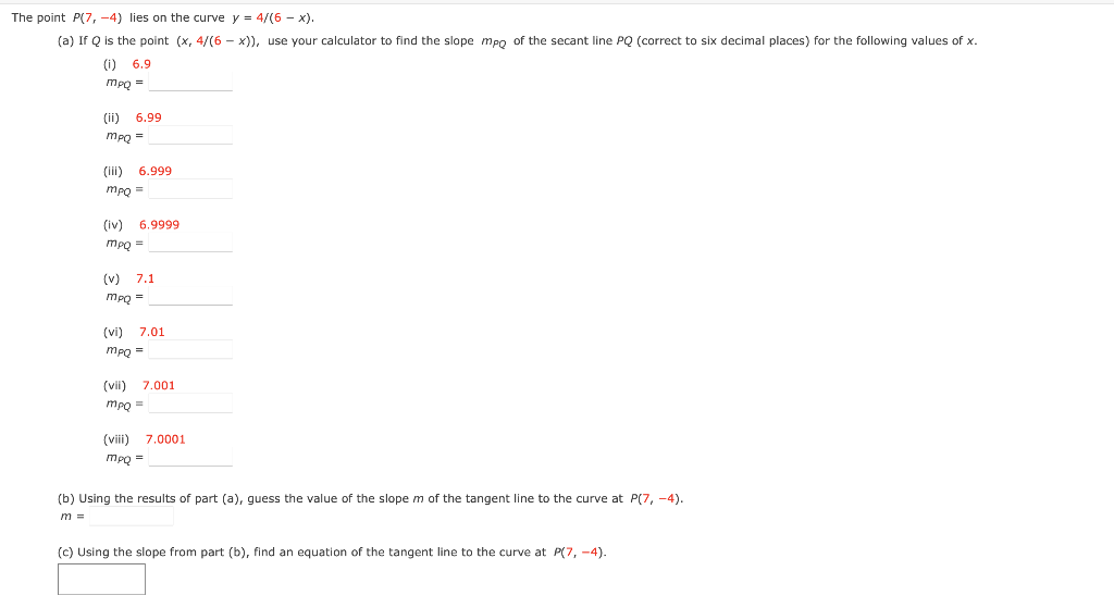 solved-the-point-p-7-4-lies-on-the-curve-y-4-6-x-chegg