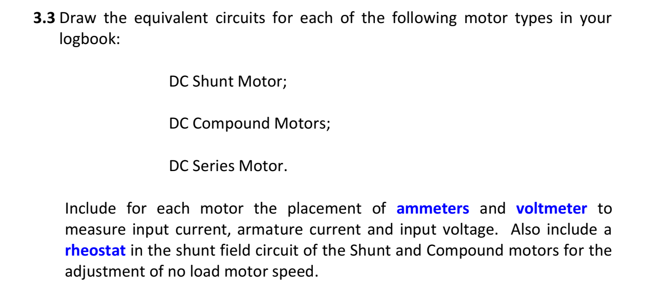 Solved 3.3 Draw the equivalent circuits for each of the | Chegg.com