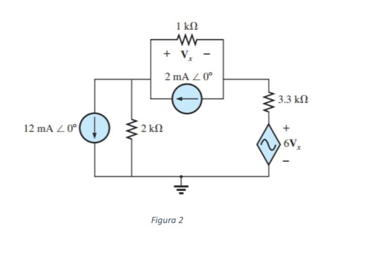 Solved For the circuit shown in Figure 2, determine the | Chegg.com