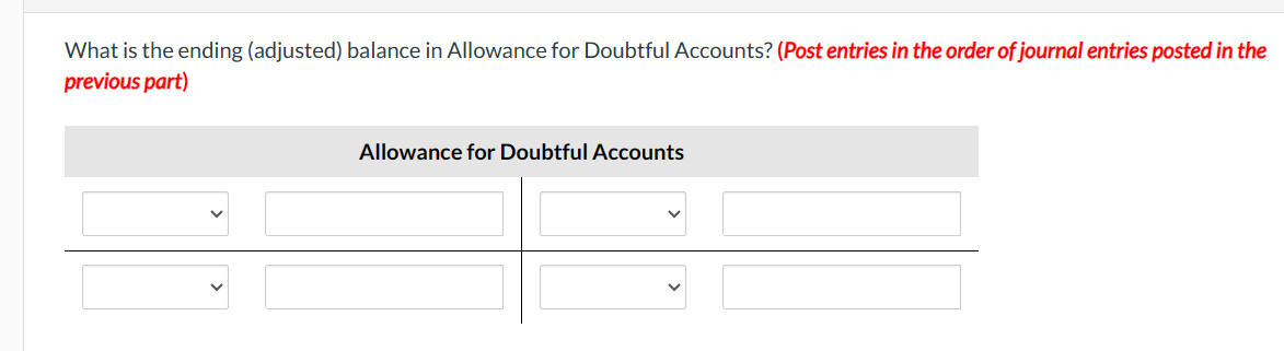 Bayfiew Corp uses the percentage-of-receivables basis | Chegg.com