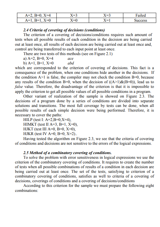 Solved 1 Application Of Structural Testing Criteria 2