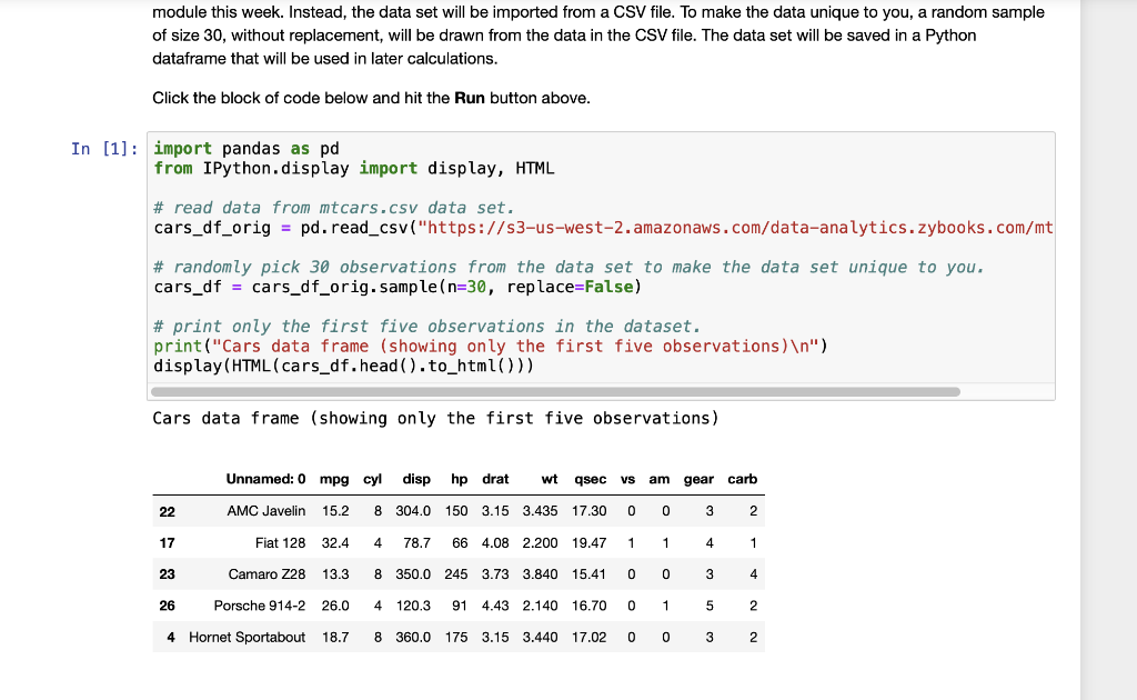 In this discussion, you will apply the statistical | Chegg.com
