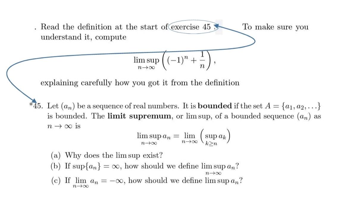 Solved Please, help to solve Question 1, using definitions | Chegg.com