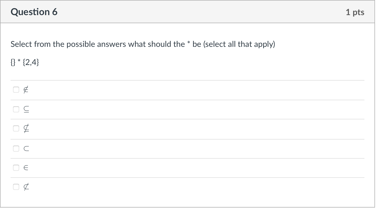 Solved Question 4 1 pts Select from the possible answers | Chegg.com