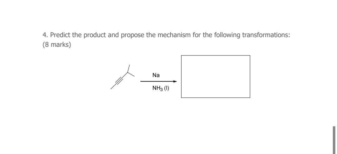 Solved 4. Predict the product and propose the mechanism for | Chegg.com