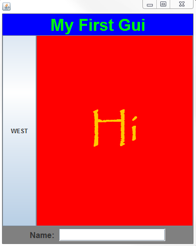 Solved In this lab, you will create a GUI that looks similar | Chegg.com