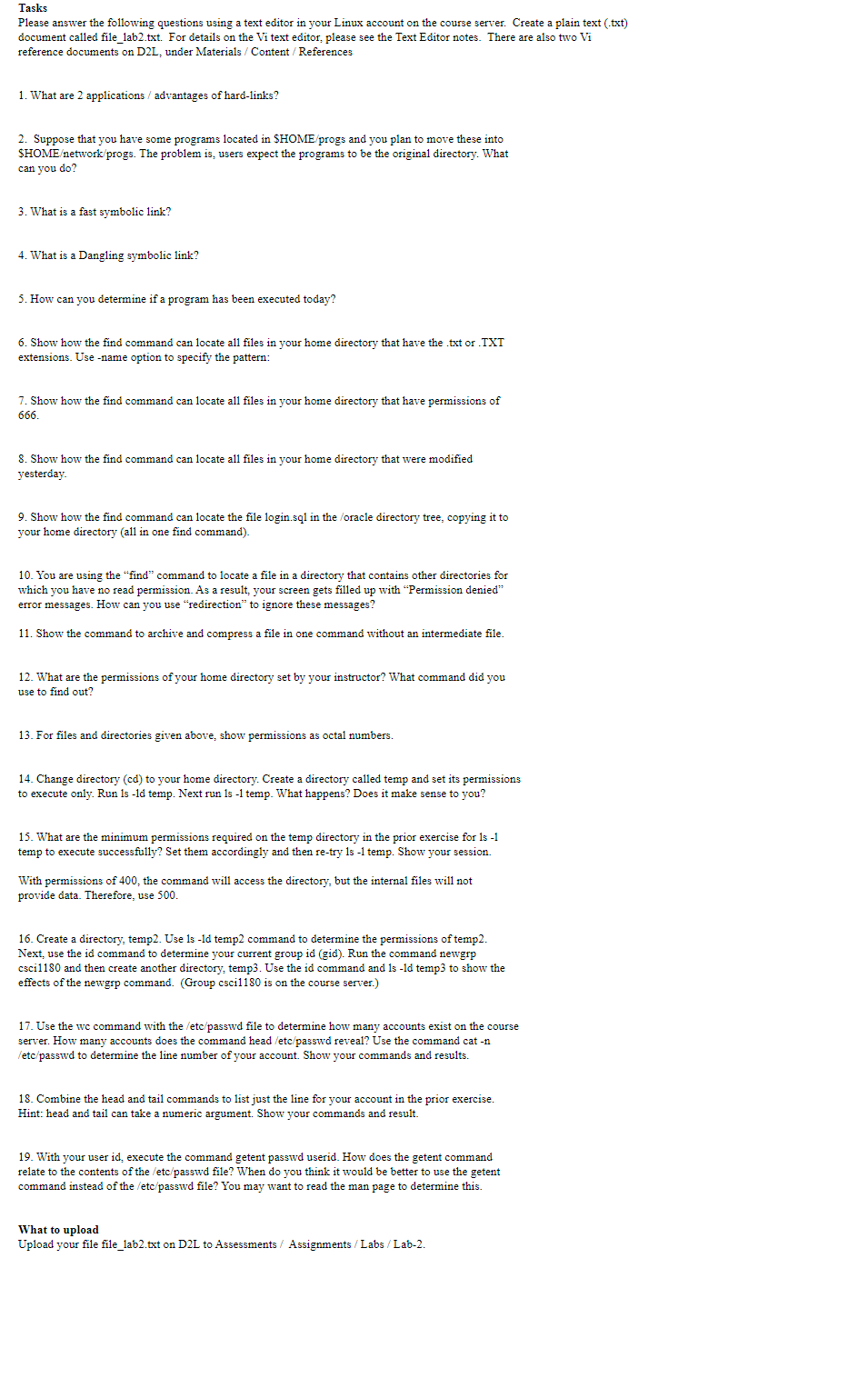 Solved Tasks Please answer the following questions using a | Chegg.com