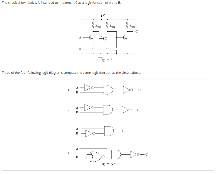 Solved The circuit shown below is intended to implement Cas | Chegg.com
