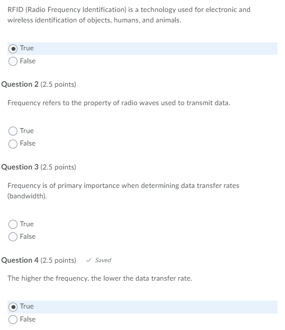 Solved RFID (Radio Frequency Identification) is a technology | Chegg.com