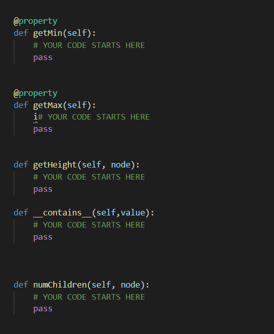 Solved Methods Type bool int Name Description isEmpty(self) | Chegg.com