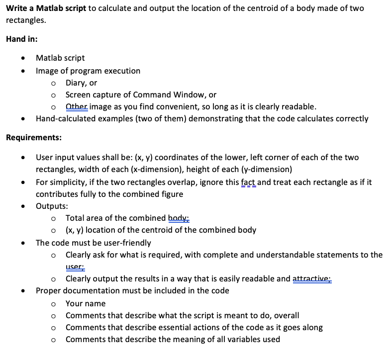 in matlab with detailed explanation and all steps | Chegg.com