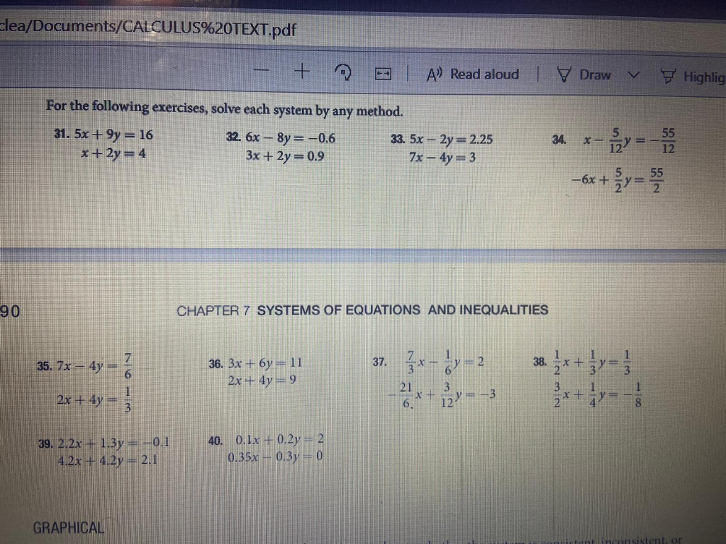 Solved ALGEBRAIC For the following exercises, determine | Chegg.com