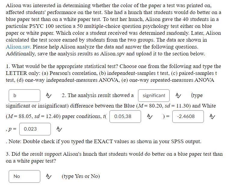 Solved Please check my input on the blanks based on the | Chegg.com