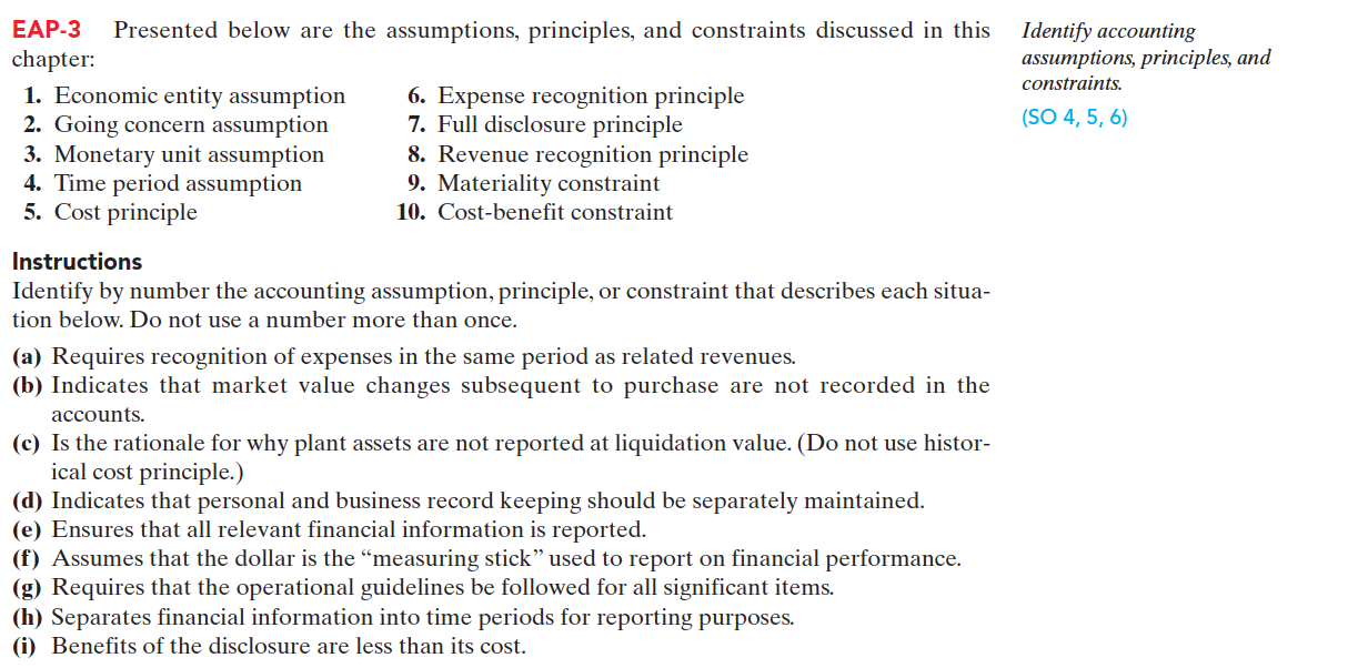 Solved EAP-3 Presented below are the assumptions, | Chegg.com