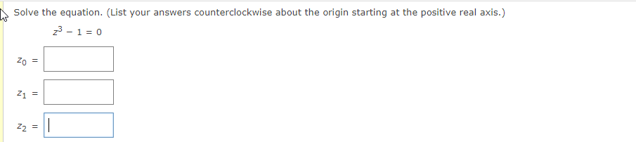 Solved Solve the equation. (List your answers | Chegg.com