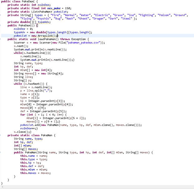 Solved public class Pokemap extends Pokedexc implements | Chegg.com