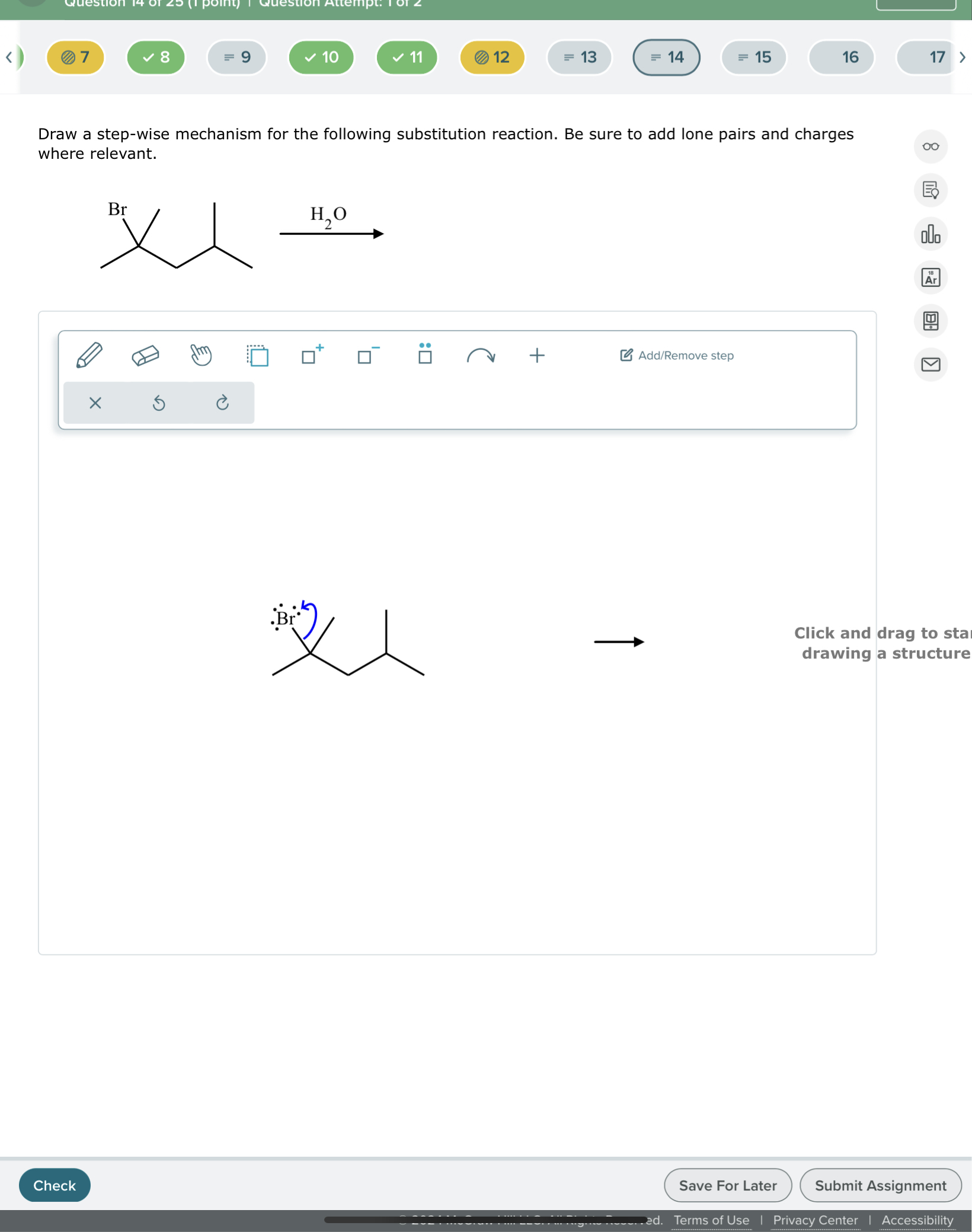 Solved Draw a step-wise mechanism for the following | Chegg.com
