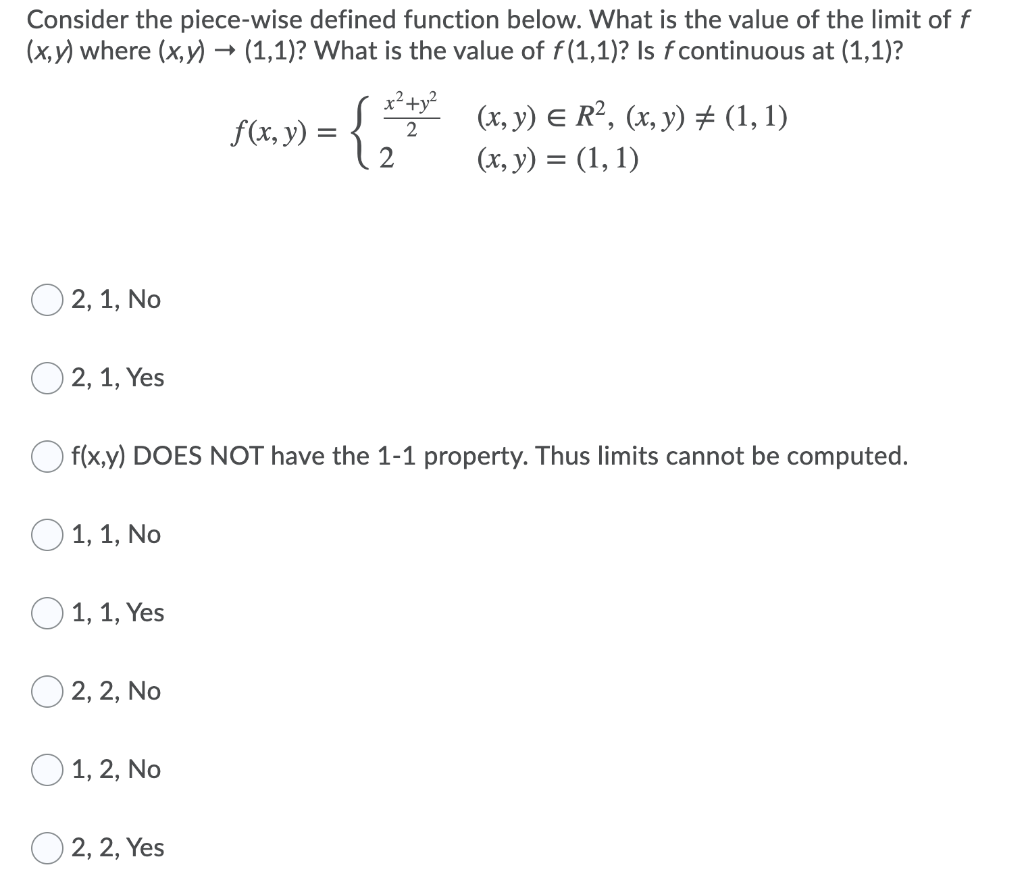 Solved Consider the piece-wise defined function below. What | Chegg.com