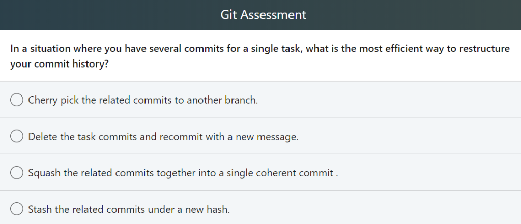 Solved Git Assessment After you've successfully merged two | Chegg.com