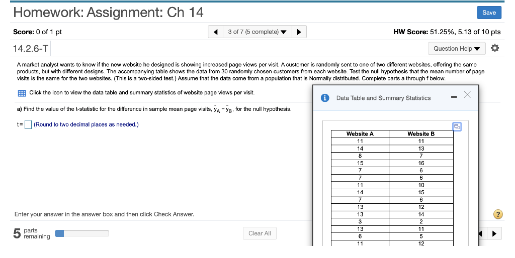 Solved Homework Assignment Ch 14 Save Score 0 Of 1 Pt 3