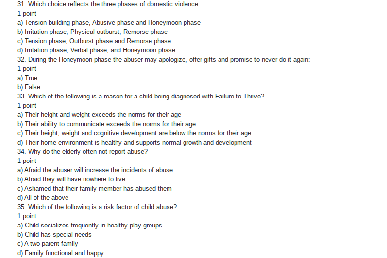 Solved 31. Which choice reflects the three phases of | Chegg.com