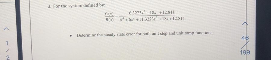 Solved 1. Use MATLAB to obtain the unit-ramp response of the | Chegg.com