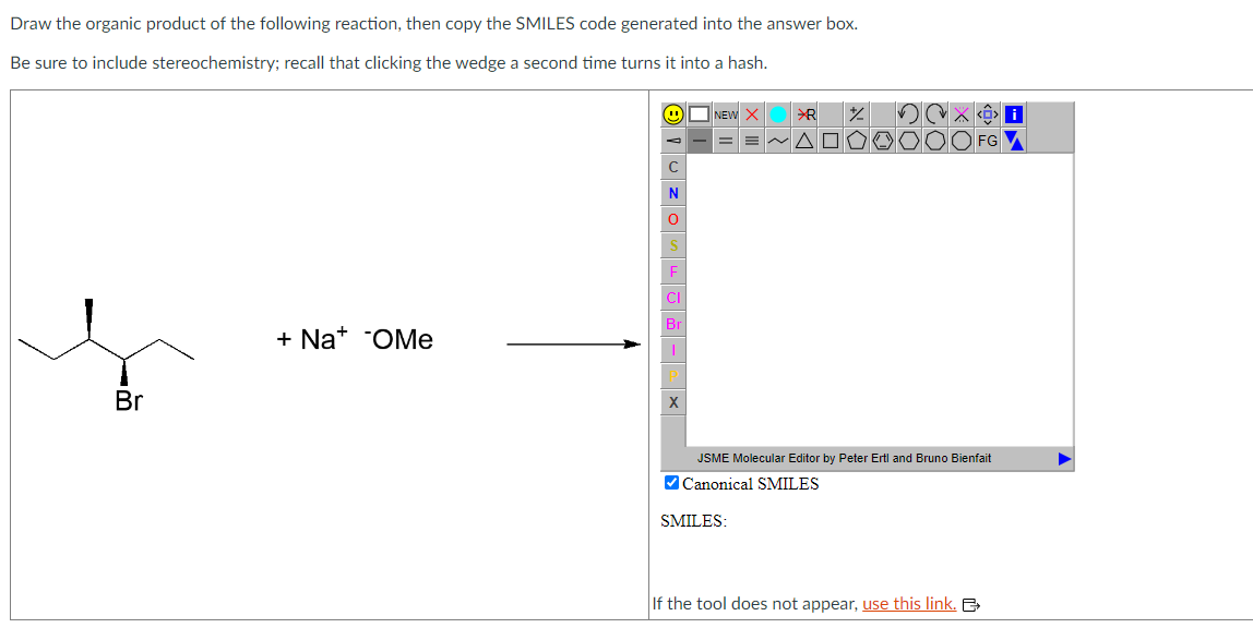 Solved Draw the organic product of the following reaction, | Chegg.com