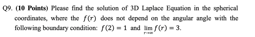 Solved Q9. (10 ﻿Points) ﻿Please find the solution of 3D | Chegg.com