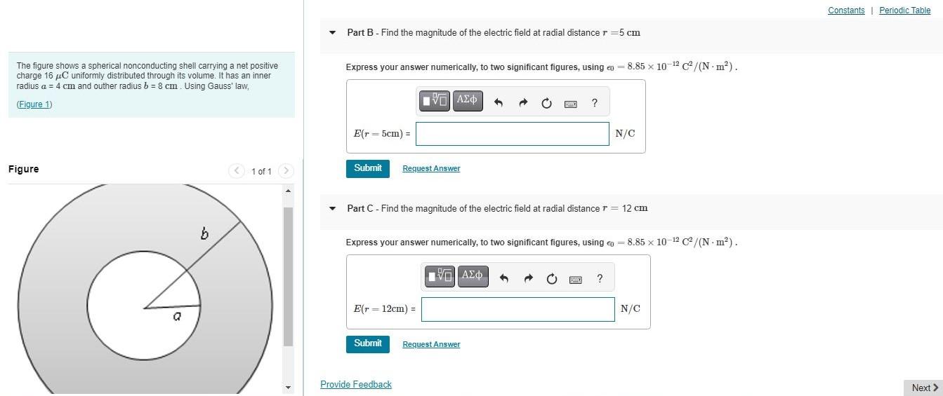 [Solved]: Part A - Find the magnitude of the electric fiel