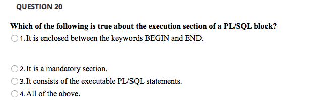 Solved The pre-defined exception NO_DATA_FOUND is raised | Chegg.com