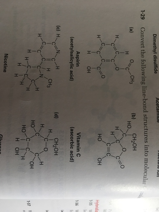 Solved Acétämide Dimethyl disulfide 1-29 Convert the | Chegg.com