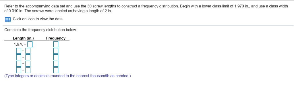 Solved Refer to the accompanying data set and use the 30 | Chegg.com