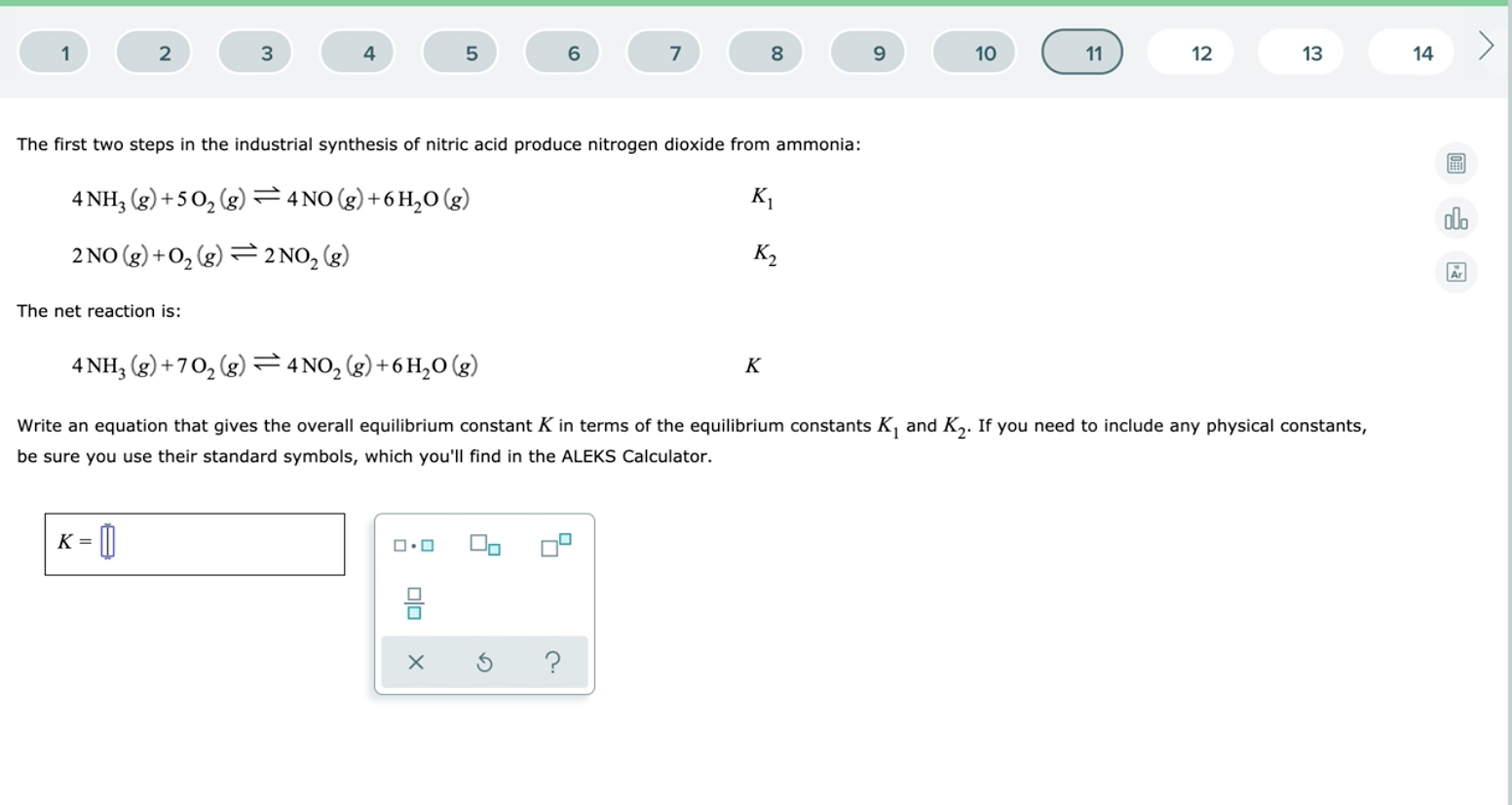 Solved 1 2 3 4 5 6 7. 8 9 10 11 12 13 14 The first two steps | Chegg.com