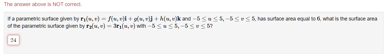 Solved If a parametric surface given by | Chegg.com