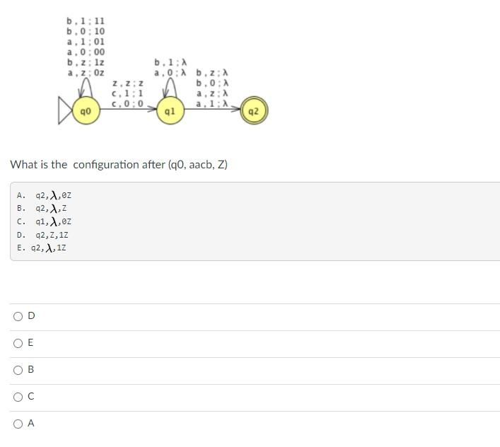 Solved a a b 1 2. Which of the following strings are | Chegg.com