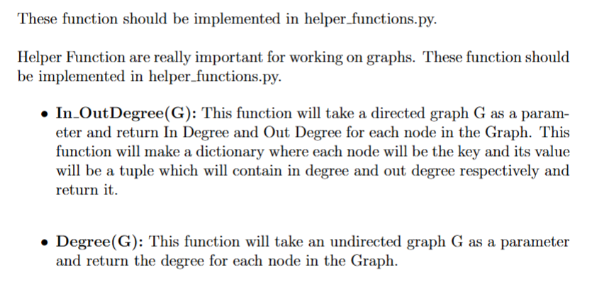 Solved These function should be implemented in | Chegg.com