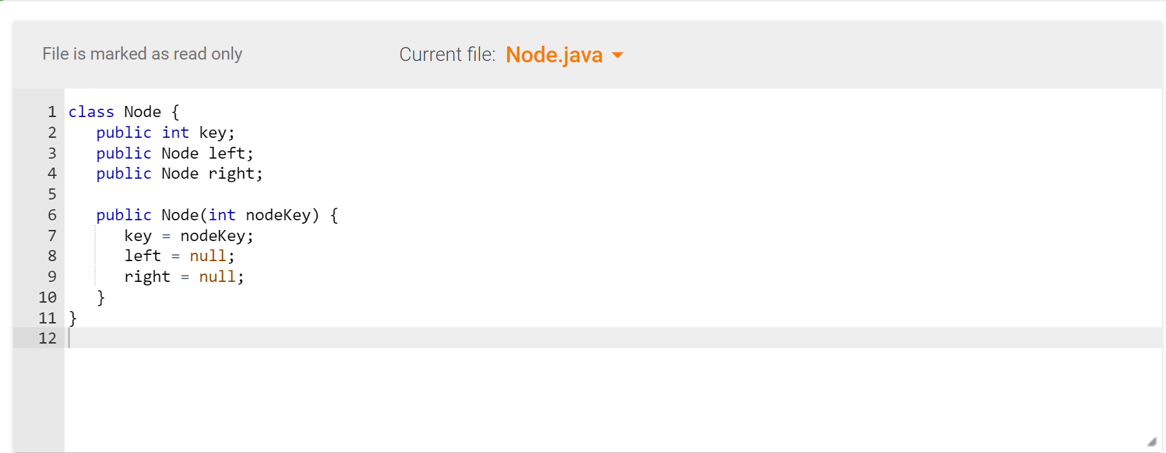 Complete the code for a method to the Binary Search | Chegg.com