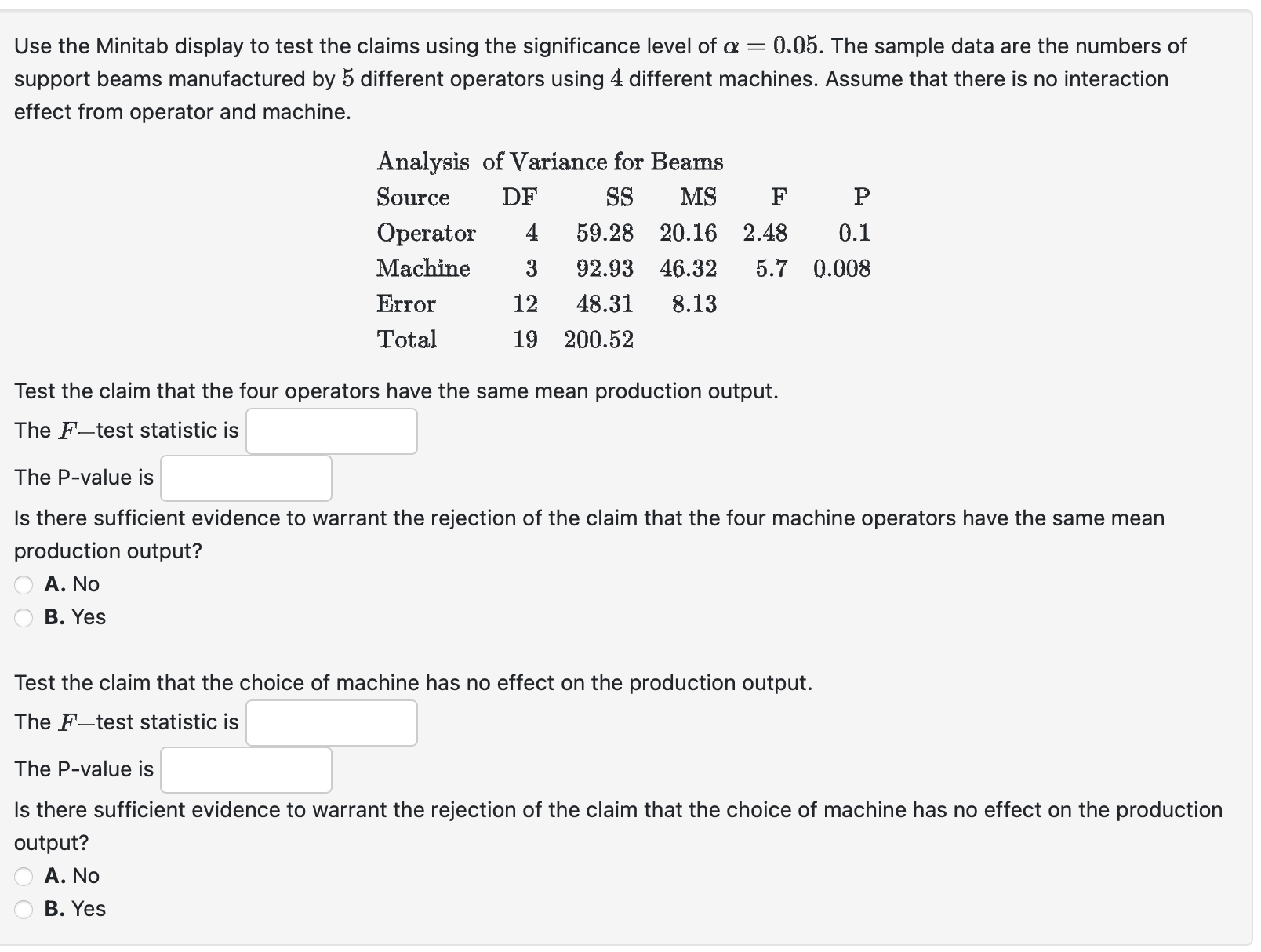 Solved Use the Minitab display to test the claims using the | Chegg.com