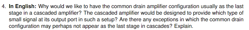 Solved 4.In English: Why would we like to have the common | Chegg.com