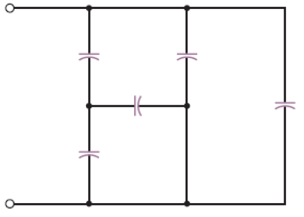 Solved In the capacitive and inductive networks below, find | Chegg.com