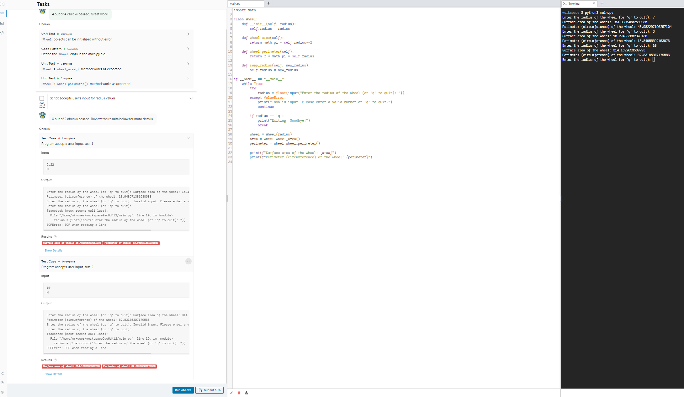 Solved Scenario of a race team building a program to help | Chegg.com